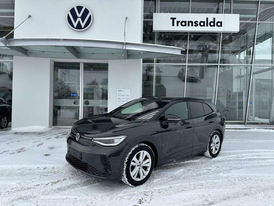 Pelēks Volkswagen ID.4 2022 Šauļi, ar dzinēja tilpumu 0.00 L un nobraukumu 66 tūkst. km par 29990 €, foto 1 vietnē AUTOMOTO.COM.LV