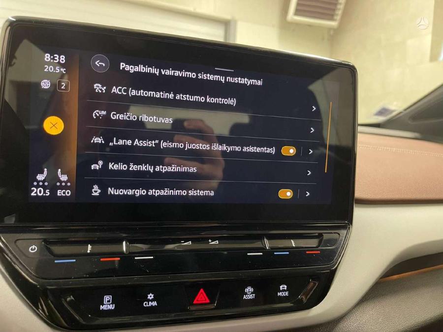 Серый Фольксваген ID.4 2022 в Вильнюс, объемом двигателя 0.00 л и пробегом 120 тыс. км за 21175 €, фото 13 на AUTOMOTO.COM.LV