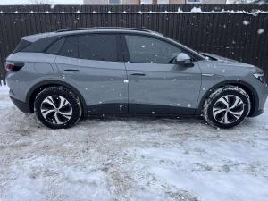 Pelēks Volkswagen ID.4 2022 Kauņa, ar dzinēja tilpumu 0.00 L un nobraukumu 24 tūkst. km par 17500 €, foto 4 vietnē AUTOMOTO.COM.LV