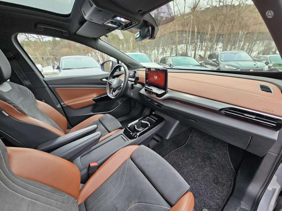 Pelēks Volkswagen ID.4 2022 Viļņa, ar dzinēja tilpumu 0.00 L un nobraukumu 142 tūkst. km par 23000 €, foto 12 vietnē AUTOMOTO.COM.LV