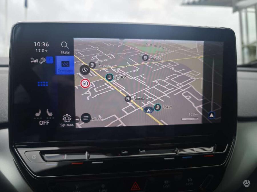 Pelēks Volkswagen ID.4 2022 Šauļi, ar dzinēja tilpumu 0.00 L un nobraukumu 79 tūkst. km par 24900 €, foto 19 vietnē AUTOMOTO.COM.LV