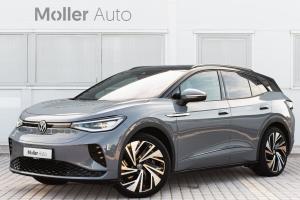 Pelēks Volkswagen ID.4 2022 Ventspils, ar dzinēja tilpumu 0.00 L un nobraukumu 87 tūkst. km par 34900 €, foto  vietnē AUTOMOTO.COM.LV