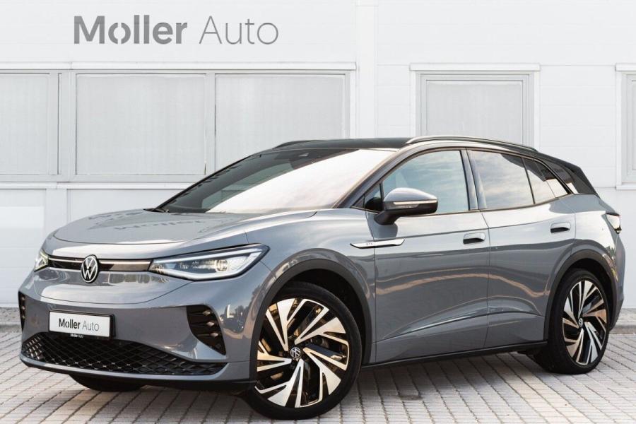 Pelēks Volkswagen ID.4 2022 Ventspils, ar dzinēja tilpumu 0.00 L un nobraukumu 87 tūkst. km par 34900 €, foto 1 vietnē AUTOMOTO.COM.LV