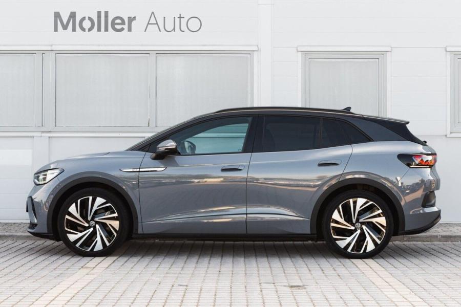Pelēks Volkswagen ID.4 2022 Ventspils, ar dzinēja tilpumu 0.00 L un nobraukumu 87 tūkst. km par 34900 €, foto 3 vietnē AUTOMOTO.COM.LV
