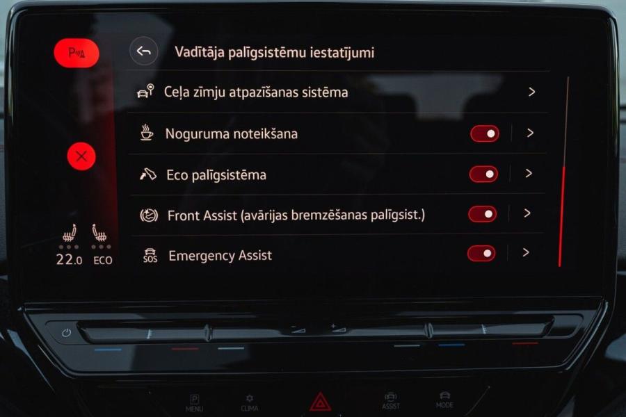 Pelēks Volkswagen ID.4 2022 Ventspils, ar dzinēja tilpumu 0.00 L un nobraukumu 87 tūkst. km par 34900 €, foto 34 vietnē AUTOMOTO.COM.LV