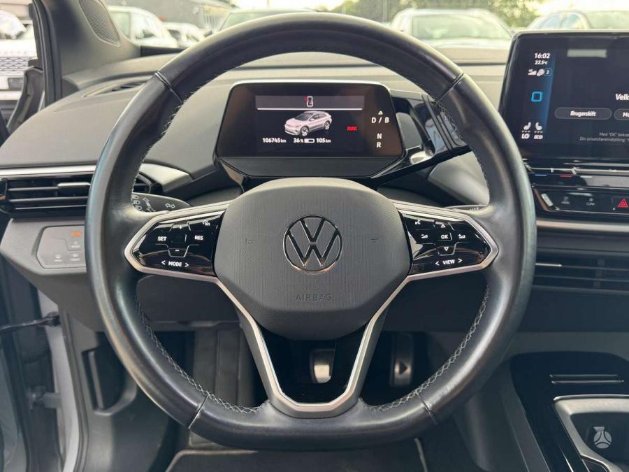 Grey Volkswagen ID.4 2022 in Vilnius, with an engine capacity of 0.00 L and mileage of 107 thousand km for 18000 €, photo 52 on AUTOMOTO.COM.LV