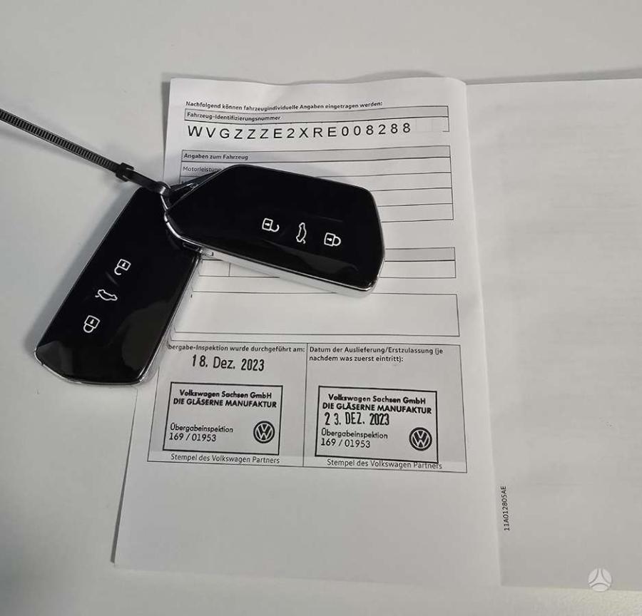 Pelēks Volkswagen ID.4 2023 Šauļi, ar dzinēja tilpumu 0.00 L un nobraukumu 30 tūkst. km par 23900 €, foto 32 vietnē AUTOMOTO.COM.LV