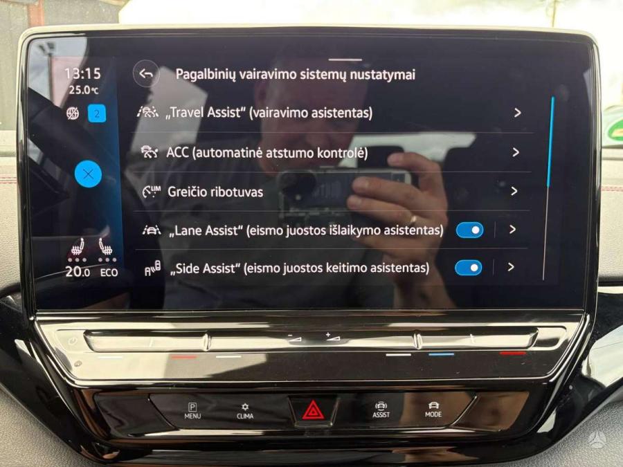 Pelēks Volkswagen ID.4 2023 Viļņa, ar dzinēja tilpumu 0.00 L un nobraukumu 168 tūkst. km par 26200 €, foto 32 vietnē AUTOMOTO.COM.LV