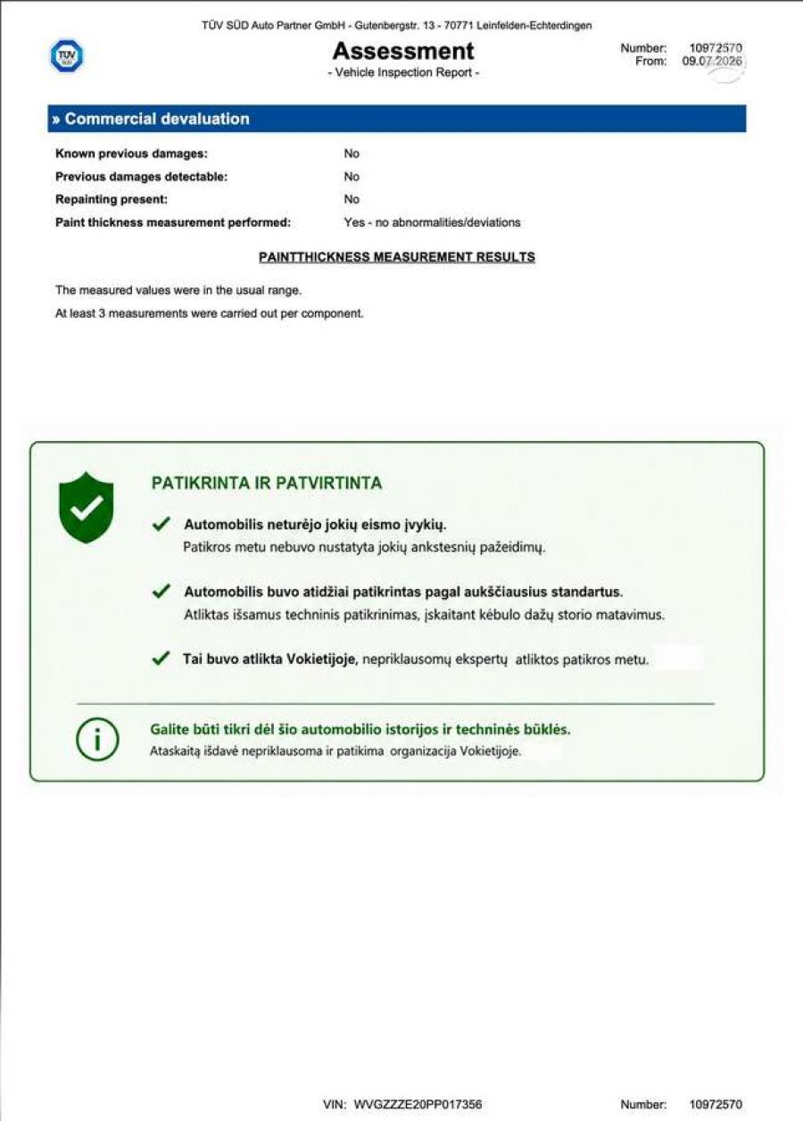 Серый Фольксваген ID.4 2023 в Вильнюс, объемом двигателя 0.00 л и пробегом 132 тыс. км за 26900 €, фото 11 на AUTOMOTO.COM.LV