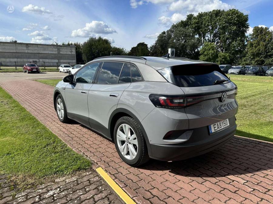 Grey Volkswagen ID.4 2023 in Panevezys, with an engine capacity of 0.00 L and mileage of 142 thousand km for 23500 €, photo 7 on AUTOMOTO.COM.LV