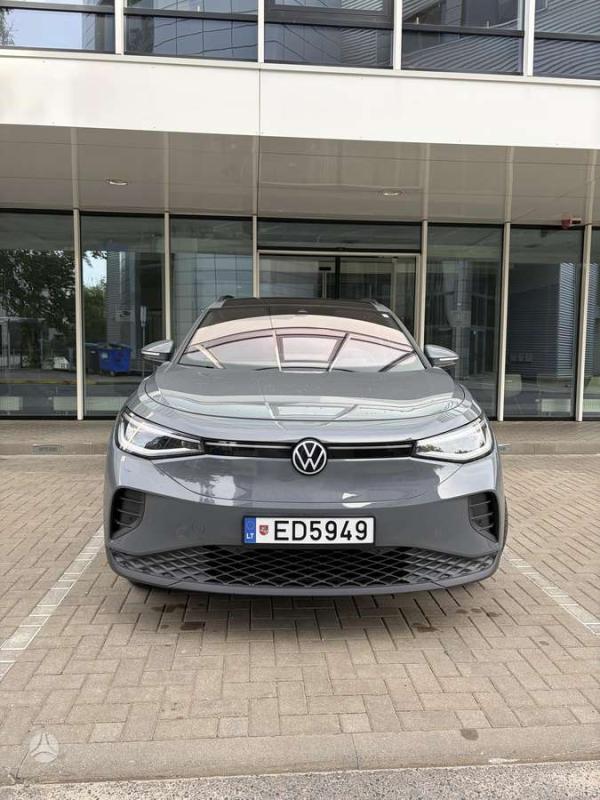 Pelēks Volkswagen ID.4 2023 Viļņa, ar dzinēja tilpumu 0.00 L un nobraukumu 39 tūkst. km par 27090 €, foto 3 vietnē AUTOMOTO.COM.LV