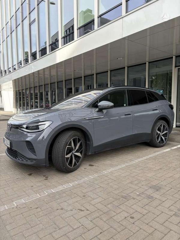Pelēks Volkswagen ID.4 2023 Viļņa, ar dzinēja tilpumu 0.00 L un nobraukumu 39 tūkst. km par 27090 €, foto 4 vietnē AUTOMOTO.COM.LV