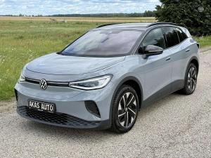 Pelēks Volkswagen ID.4 2024 Vilkaviškis, ar dzinēja tilpumu 0.00 L un nobraukumu 37 tūkst. km par 30000 €, foto  vietnē AUTOMOTO.COM.LV