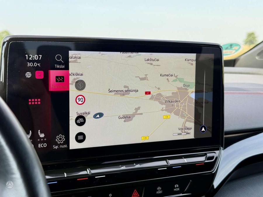 Pelēks Volkswagen ID.4 2024 Vilkaviškis, ar dzinēja tilpumu 0.00 L un nobraukumu 40 tūkst. km par 33500 €, foto 14 vietnē AUTOMOTO.COM.LV