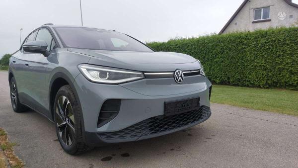 Grey Volkswagen ID.4 2025 in Kursenai, with an engine capacity of 0.00 L and mileage of 10 thousand km for 38200 €, photo 1 on AUTOMOTO.COM.LV