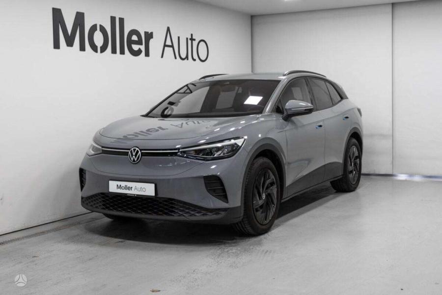 Pelēks Volkswagen ID.4 2025 Viļņa, ar dzinēja tilpumu 0.00 L un nobraukumu 27 tūkst. km par 35900 €, foto 1 vietnē AUTOMOTO.COM.LV