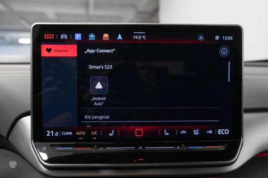 Pelēks Volkswagen ID.4 2025 Viļņa, ar dzinēja tilpumu 0.00 L un nobraukumu 27 tūkst. km par 35900 €, foto 20 vietnē AUTOMOTO.COM.LV