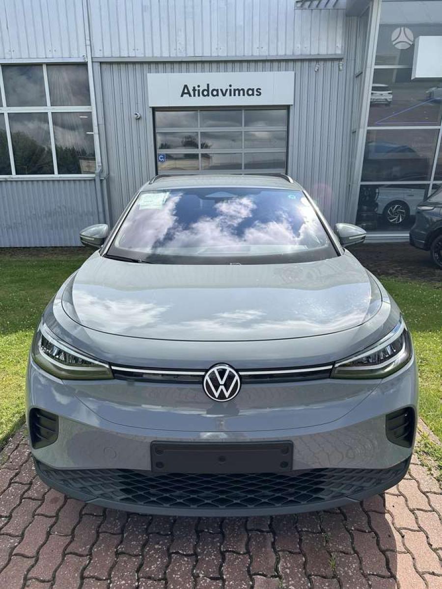 Grey Volkswagen ID.4 2026 in Panevezys, with an engine capacity of 0.00 L and mileage of 0 thousand km for 45990 €, photo 3 on AUTOMOTO.COM.LV