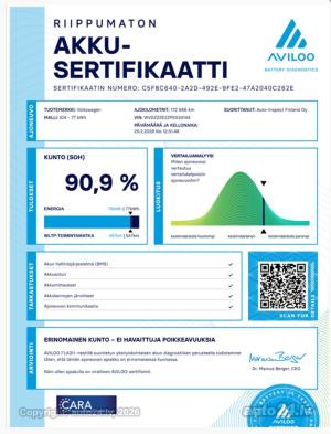 Grey Volkswagen ID.4 2023 in Tallinn, with an engine capacity of 0.00 L and mileage of 173 thousand km for 21900 €, photo 16 on AUTOMOTO.COM.LV