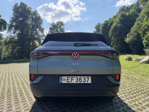 Grey Volkswagen ID.4 2023 in Vilnius, with an engine capacity of 0.00 L and mileage of 22 thousand km for 26800 €, photo 8 on AUTOMOTO.COM.LV