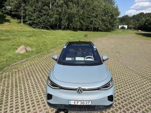 Grey Volkswagen ID.4 2023 in Vilnius, with an engine capacity of 0.00 L and mileage of 22 thousand km for 26800 €, photo 12 on AUTOMOTO.COM.LV