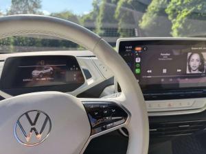 Grey Volkswagen ID.4 2023 in Vilnius, with an engine capacity of 0.00 L and mileage of 22 thousand km for 26800 €, photo 18 on AUTOMOTO.COM.LV