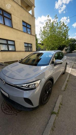 Grey Volkswagen ID.4 2023 in Kaunas, with an engine capacity of 0.00 L and mileage of 95 thousand km for 27900 €, photo  on AUTOMOTO.COM.LV