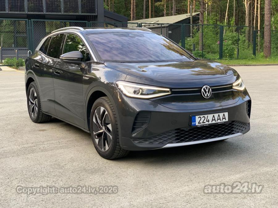 Pelēks Volkswagen ID.4 2021 Tallina, ar dzinēja tilpumu 0.00 L un nobraukumu 128 tūkst. km par 26900 €, foto 3 vietnē AUTOMOTO.COM.LV