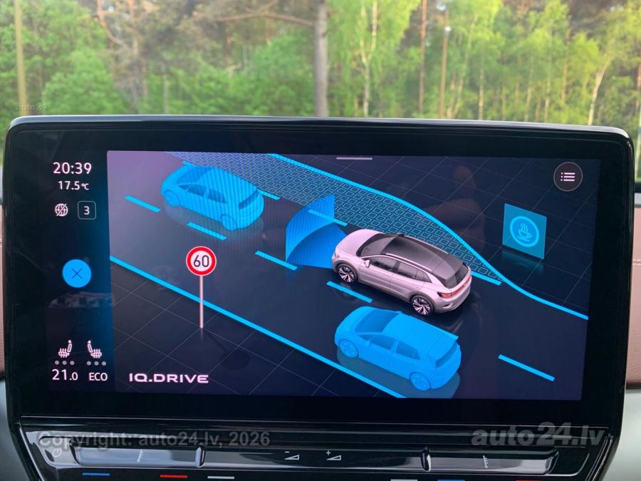 Pelēks Volkswagen ID.4 2021 Tallina, ar dzinēja tilpumu 0.00 L un nobraukumu 128 tūkst. km par 26900 €, foto 23 vietnē AUTOMOTO.COM.LV