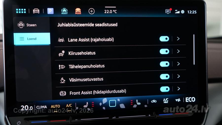 Серый Фольксваген ID.4 2026 в Таллин, объемом двигателя 0.00 л и пробегом 0 тыс. км за 36500 €, фото 18 на AUTOMOTO.COM.LV