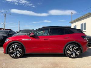 Sarkans Volkswagen ID.4 2022 Viļņa, ar dzinēja tilpumu 0.00 L un nobraukumu 150 tūkst. km par 25700 €, foto 3 vietnē AUTOMOTO.COM.LV