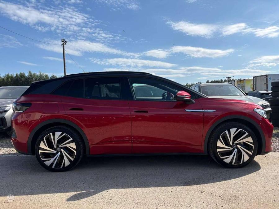 Sarkans Volkswagen ID.4 2022 Viļņa, ar dzinēja tilpumu 0.00 L un nobraukumu 150 tūkst. km par 25700 €, foto 6 vietnē AUTOMOTO.COM.LV
