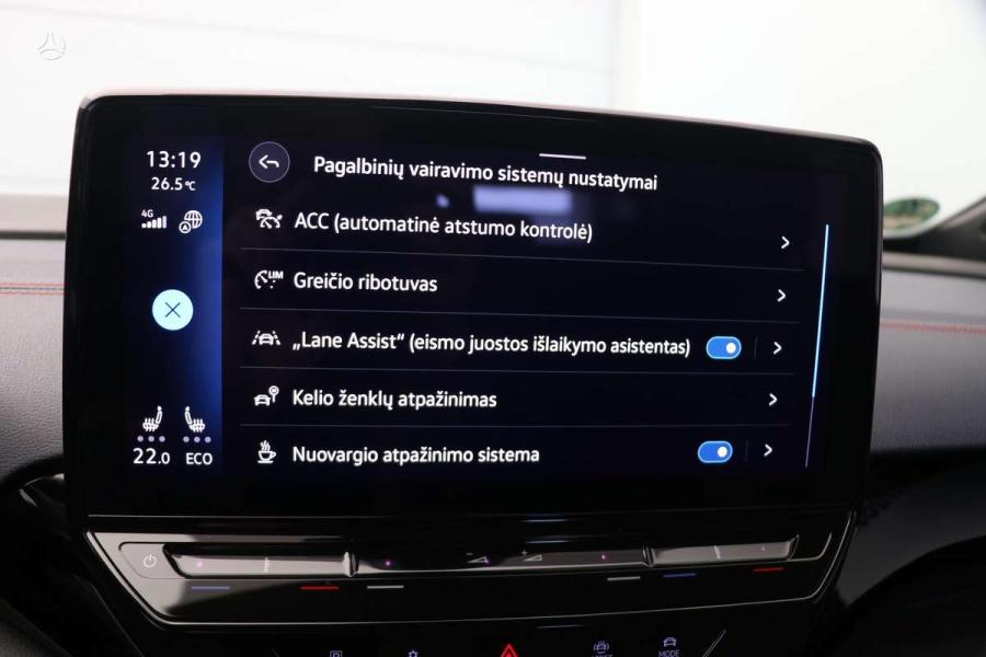 Красный Фольксваген ID.4 2022 в Вильнюс, объемом двигателя 0.00 л и пробегом 104 тыс. км за 27990 €, фото 25 на AUTOMOTO.COM.LV