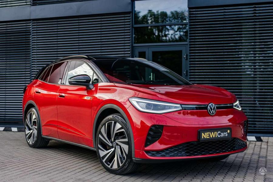 Sarkans Volkswagen ID.4 2023 Plungė, ar dzinēja tilpumu 0.00 L un nobraukumu 138 tūkst. km par 28400 €, foto 1 vietnē AUTOMOTO.COM.LV