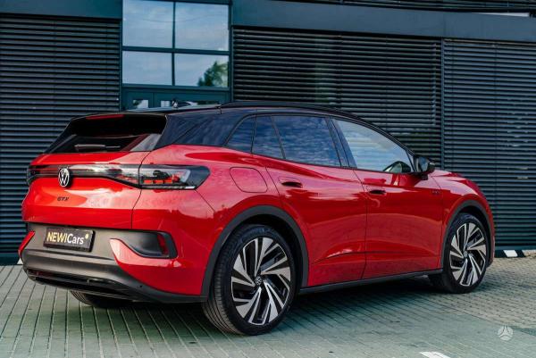 Sarkans Volkswagen ID.4 2023 Plungė, ar dzinēja tilpumu 0.00 L un nobraukumu 138 tūkst. km par 28400 €, foto 4 vietnē AUTOMOTO.COM.LV