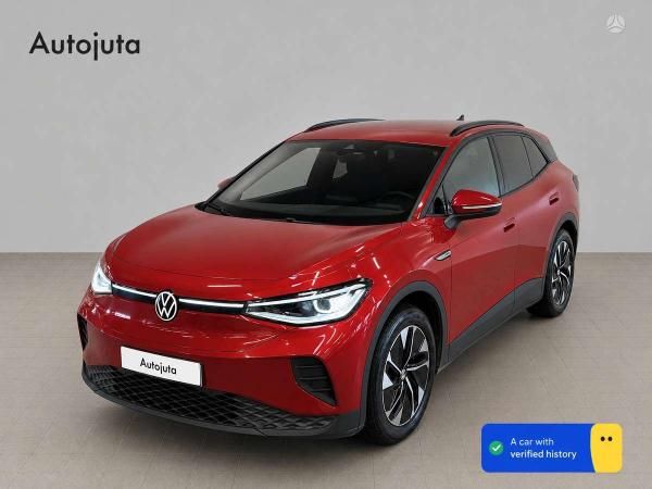 Sarkans Volkswagen ID.4 2023 Kauņa, ar dzinēja tilpumu 0.00 L un nobraukumu 78 tūkst. km par 31900 €, foto 3 vietnē AUTOMOTO.COM.LV