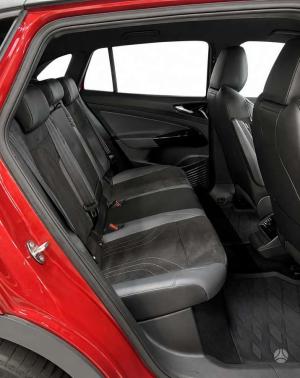 Red Volkswagen ID.4 2023 in Kaunas, with an engine capacity of 0.00 L and mileage of 78 thousand km for 31900 €, photo 8 on AUTOMOTO.COM.LV