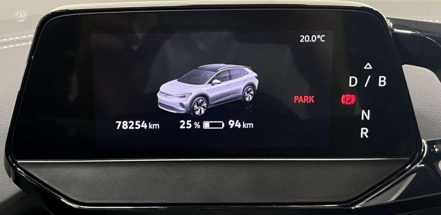 Red Volkswagen ID.4 2023 in Kaunas, with an engine capacity of 0.00 L and mileage of 78 thousand km for 31900 €, photo 12 on AUTOMOTO.COM.LV