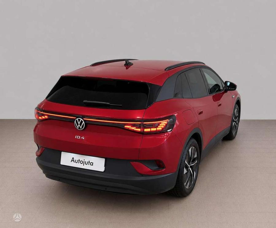 Red Volkswagen ID.4 2023 in Kaunas, with an engine capacity of 0.00 L and mileage of 78 thousand km for 31900 €, photo 14 on AUTOMOTO.COM.LV