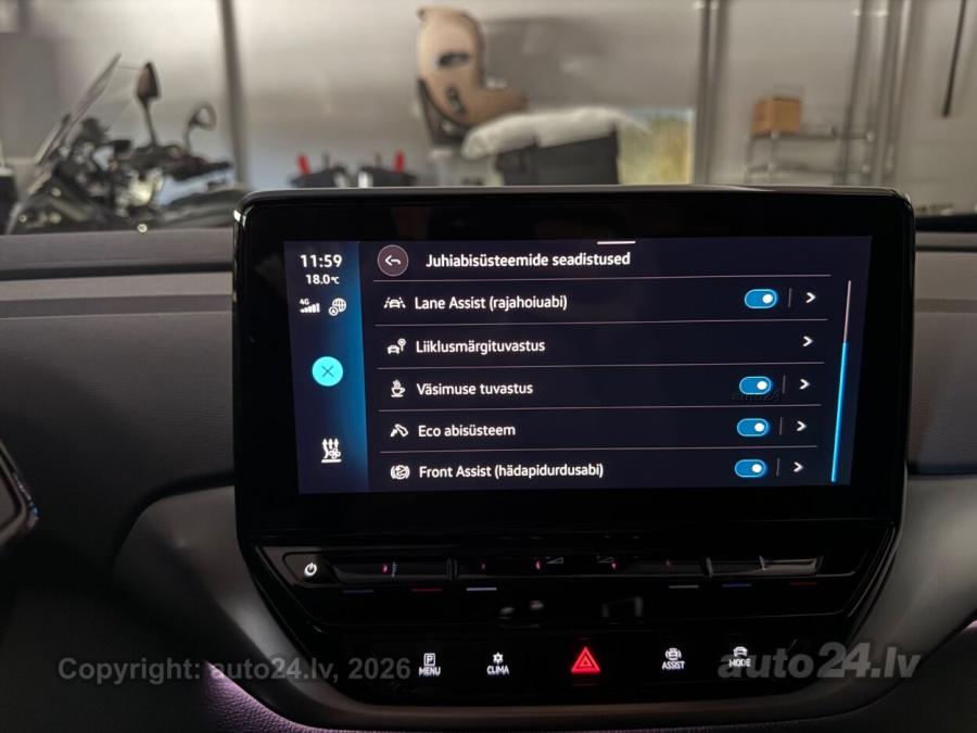 Volkswagen ID.4 2020 in Tallinn, with an engine capacity of 0.00 L and mileage of 133 thousand km for 23480 €, photo 29 on AUTOMOTO.COM.LV