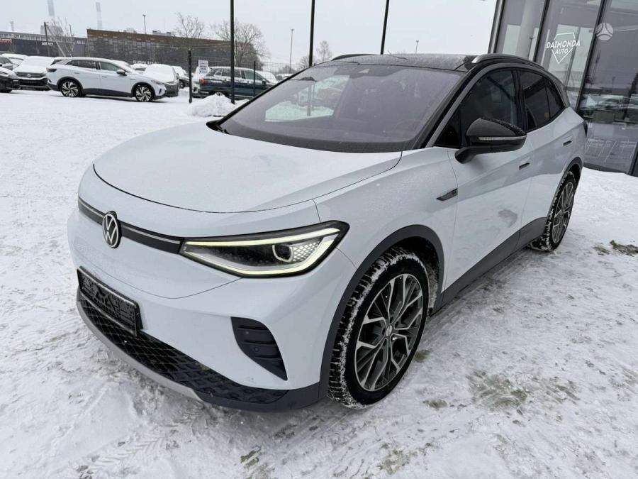 Balts Volkswagen ID.4 2020 Kauņa, ar dzinēja tilpumu 0.00 L un nobraukumu 193 tūkst. km par 17200 €, foto 1 vietnē AUTOMOTO.COM.LV