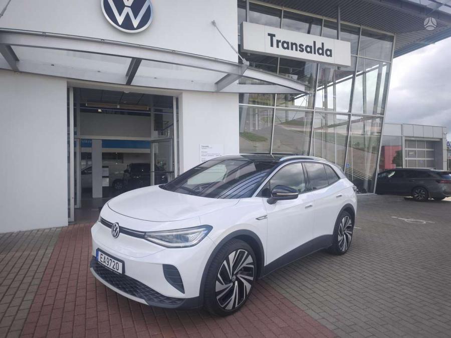 Balts Volkswagen ID.4 2020 Šauļi, ar dzinēja tilpumu 0.00 L un nobraukumu 91 tūkst. km par 22600 €, foto 1 vietnē AUTOMOTO.COM.LV