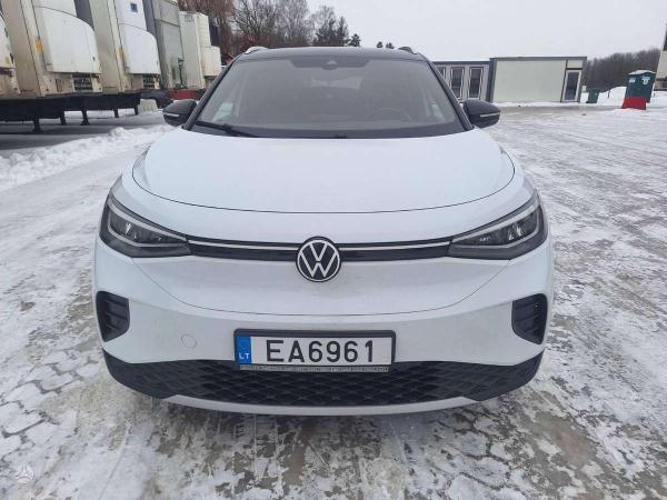 White Volkswagen ID.4 2021 in Vilnius, with an engine capacity of 0.00 L and mileage of 293 thousand km for 14990 €, photo 3 on AUTOMOTO.COM.LV