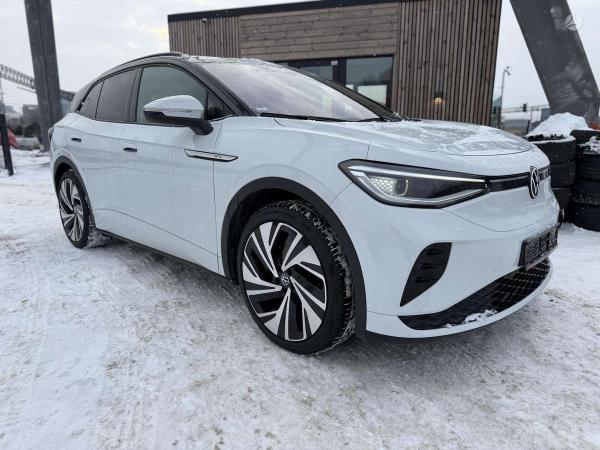 Balts Volkswagen ID.4 2022 Viļņa, ar dzinēja tilpumu 0.00 L un nobraukumu 106 tūkst. km par 28300 €, foto 1 vietnē AUTOMOTO.COM.LV