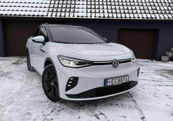Balts Volkswagen ID.4 2022 Kėdainiai, ar dzinēja tilpumu 0.00 L un nobraukumu 78 tūkst. km par 24950 €, foto 2 vietnē AUTOMOTO.COM.LV