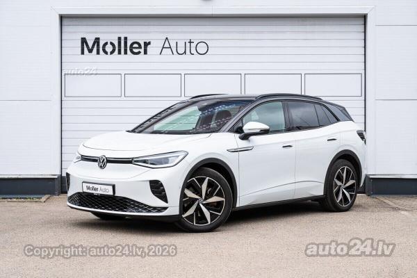 Balts Volkswagen ID.4 2022 Rīga, ar dzinēja tilpumu 0.00 L un nobraukumu 76 tūkst. km par 35816 €, foto 1 vietnē AUTOMOTO.COM.LV