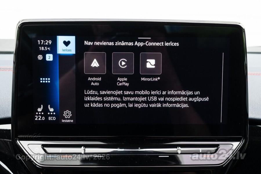 Balts Volkswagen ID.4 2022 Rīga, ar dzinēja tilpumu 0.00 L un nobraukumu 76 tūkst. km par 35816 €, foto 15 vietnē AUTOMOTO.COM.LV