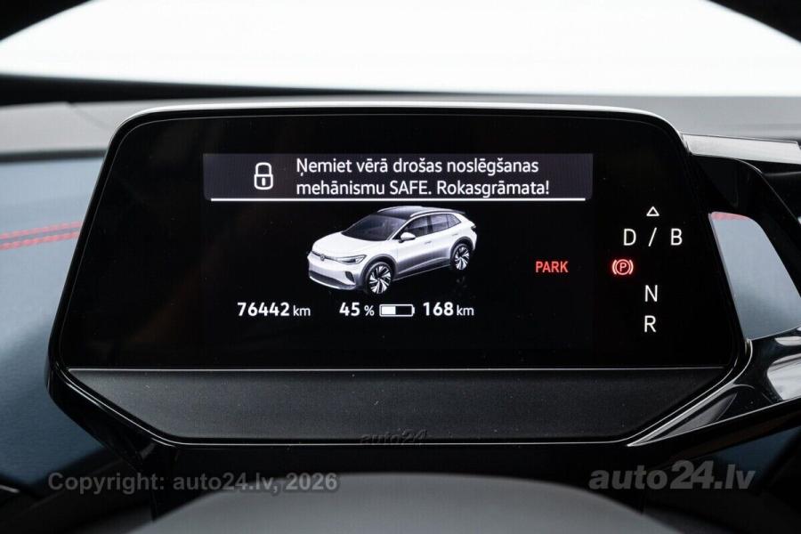 Balts Volkswagen ID.4 2022 Rīga, ar dzinēja tilpumu 0.00 L un nobraukumu 76 tūkst. km par 35816 €, foto 25 vietnē AUTOMOTO.COM.LV