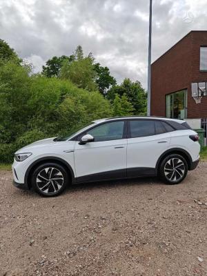 Balts Volkswagen ID.4 2022 Kauņa, ar dzinēja tilpumu 0.00 L un nobraukumu 75 tūkst. km par 24900 €, foto  vietnē AUTOMOTO.COM.LV