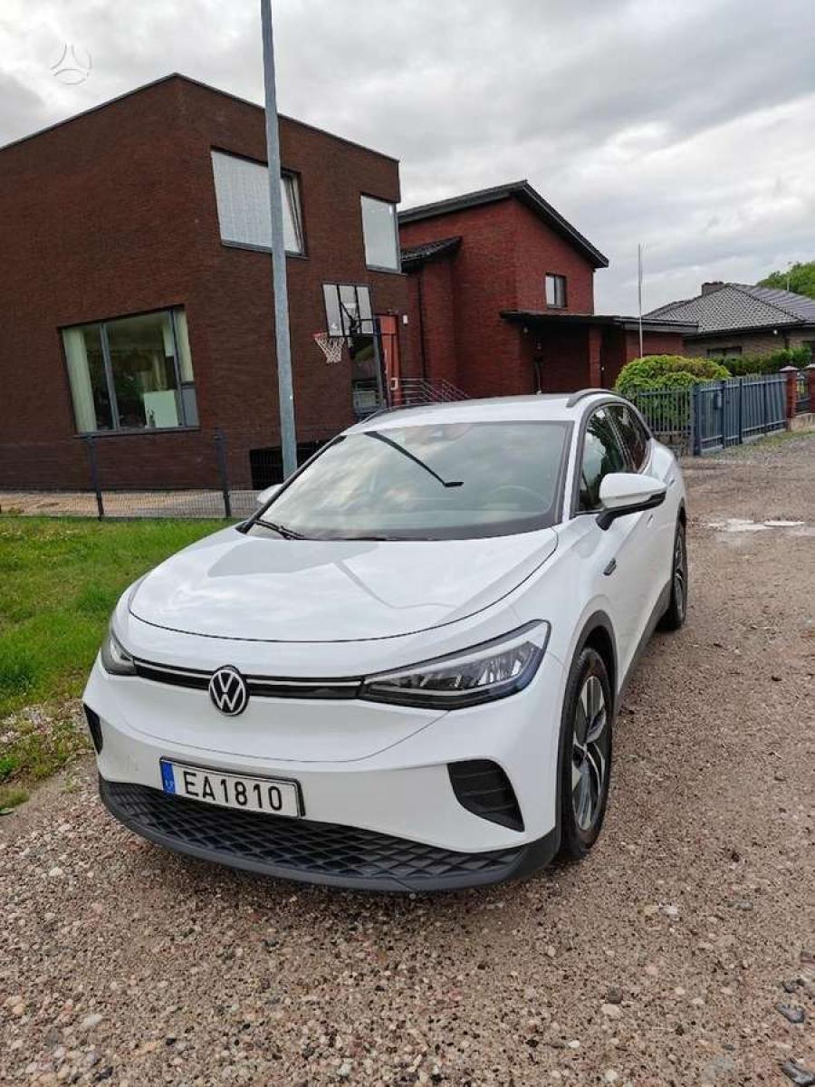 Balts Volkswagen ID.4 2022 Kauņa, ar dzinēja tilpumu 0.00 L un nobraukumu 75 tūkst. km par 24900 €, foto 4 vietnē AUTOMOTO.COM.LV